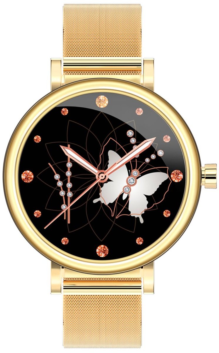 Zegarek Damski RUBICON SMARTWATCH RNBE64-4 GOLD - Rubicon | Sklep EMPIK.COM