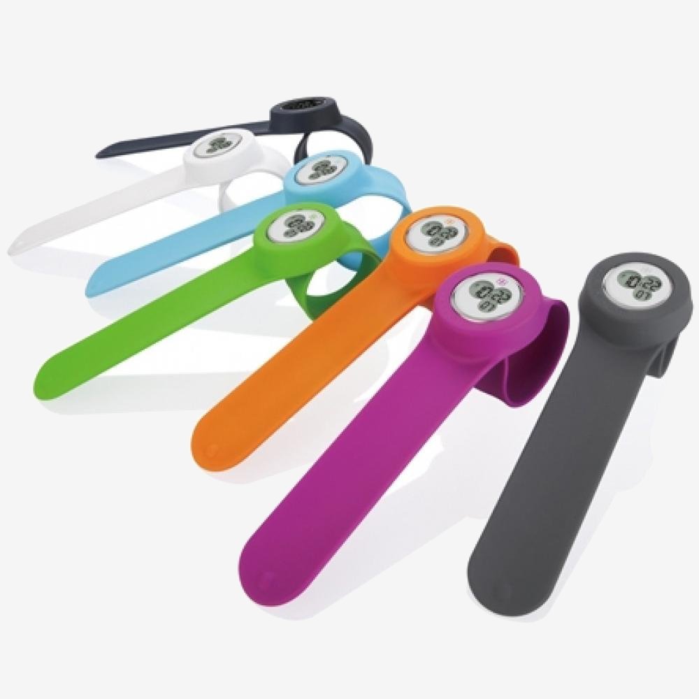 Zegarek DOUBLEDIGIT WATCH Mod. DIGITAL SLAPPY DARK GREY - Inna marka ...