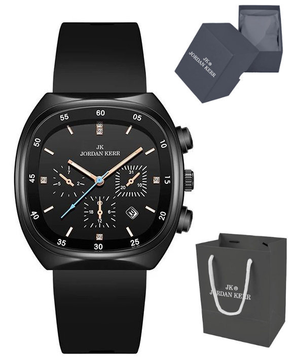 Zegarek Jordan Kerr L1077 IPB CTCP damski chronograf 43 mm - JORDAN ...