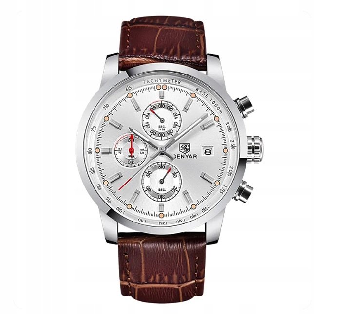 Zegarek męski BENYAR pasek datownik chronograf - BENYAR | Moda Sklep ...