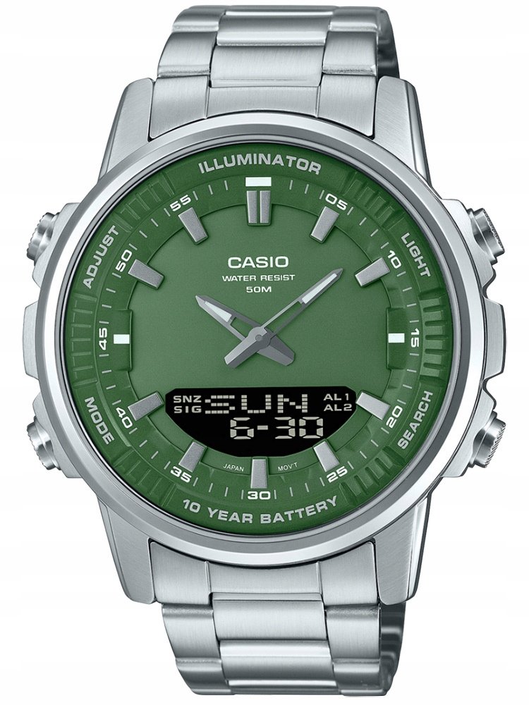 ZEGAREK MĘSKI CASIO AMW-880D-3A + BOX + GRAWER +GRAWER +GRAWER - Casio ...