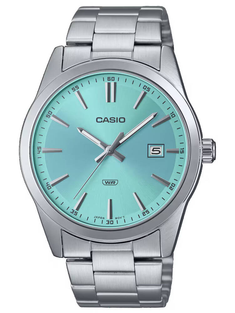 Zegarek Męski Casio Tiffany Blue Mtp-Vd03D-2A + Box - Casio | Moda ...
