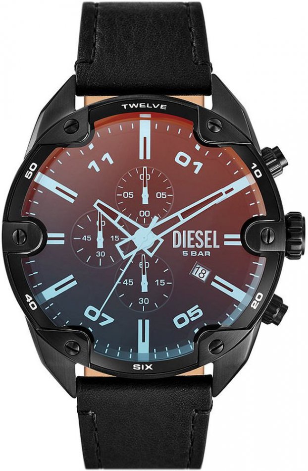 Zegarek męski DIESEL DZ4667 czarny fashion - Diesel | Moda Sklep EMPIK.COM