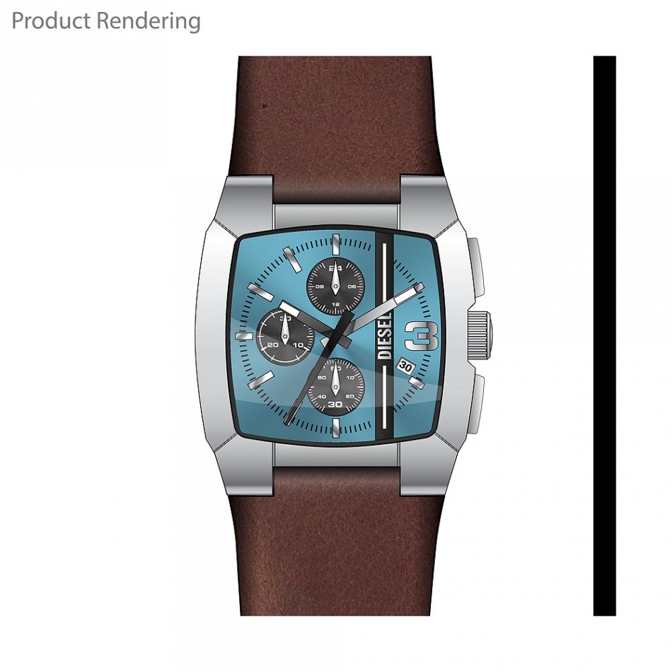 Zegarek męski DIESEL DZ4675 niebieski fashion - Diesel | Moda Sklep ...