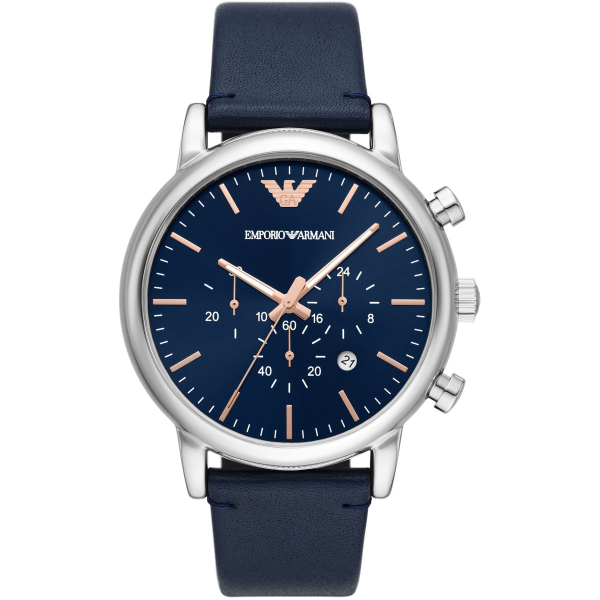 Zegarek Męski Emporio Armani Ar11107 - Chronograph (Zi063A) - Inna ...
