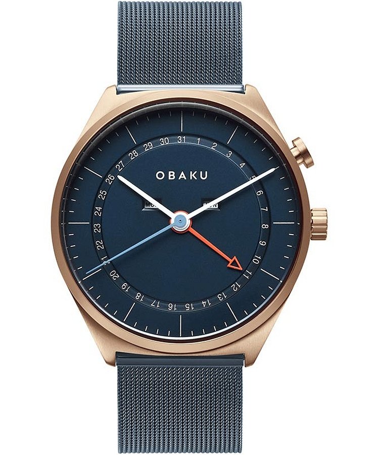 Zegarek męski Obaku Dato Ocean - Obaku | Moda Sklep EMPIK.COM