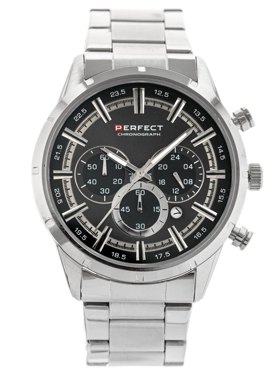 ZEGAREK MĘSKI PERFECT M507CH - CHRONOGRAF (zp378b) + BOX - PERFECT ...