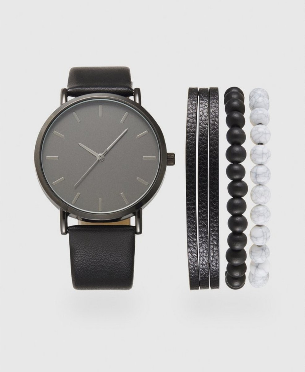 Zegarek Męski Pier One + Bransoletka 3-Pack - Pier One | Moda Sklep ...