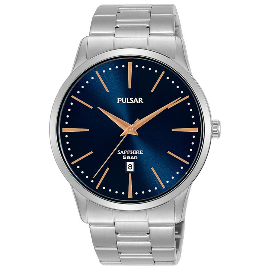 Zegarek Męski Pulsar PG8343X1 srebrny - Pulsar | Moda Sklep EMPIK.COM
