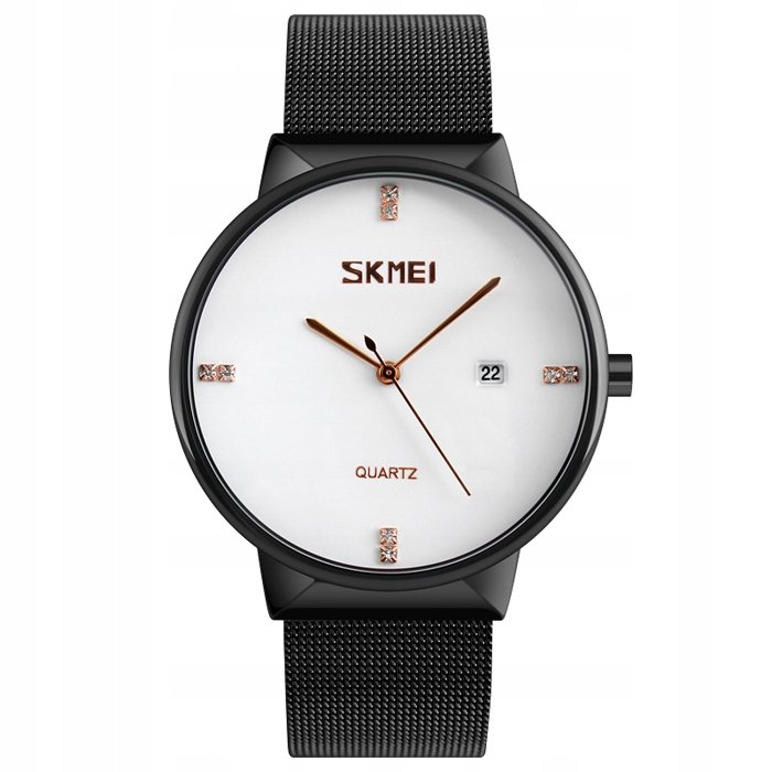 Zegarek męski / SKMEI / analog / bransoleta mesh - SKMEI | Moda Sklep EMPIK.COM