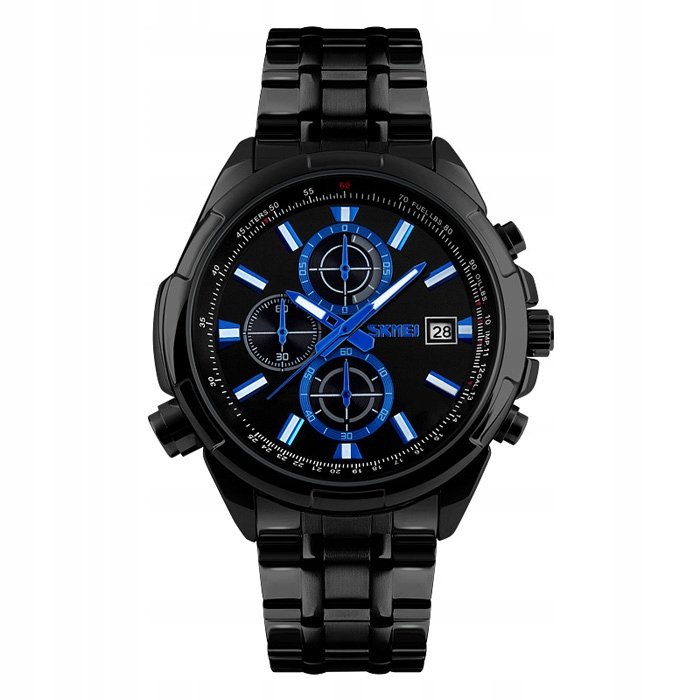 Zegarek męski - SKMEI - bransoleta - chronograf - SKMEI | Moda Sklep ...