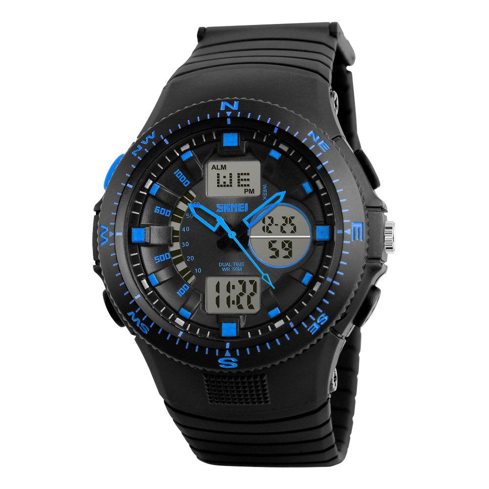 Zegarek męski SKMEI elektroniczny stoper 12/24 h - SKMEI | Moda Sklep ...