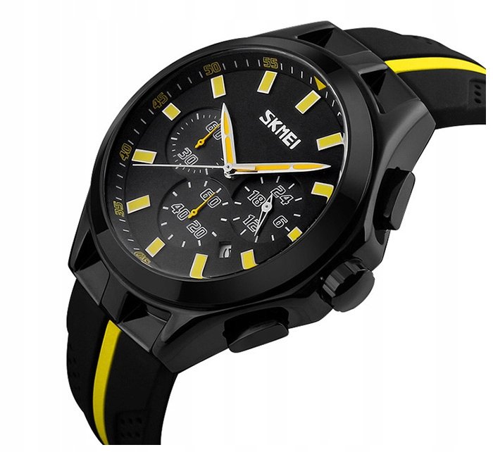 Zegarek męski SKMEI pasek chronograf zcx128 - SKMEI | Moda Sklep EMPIK.COM