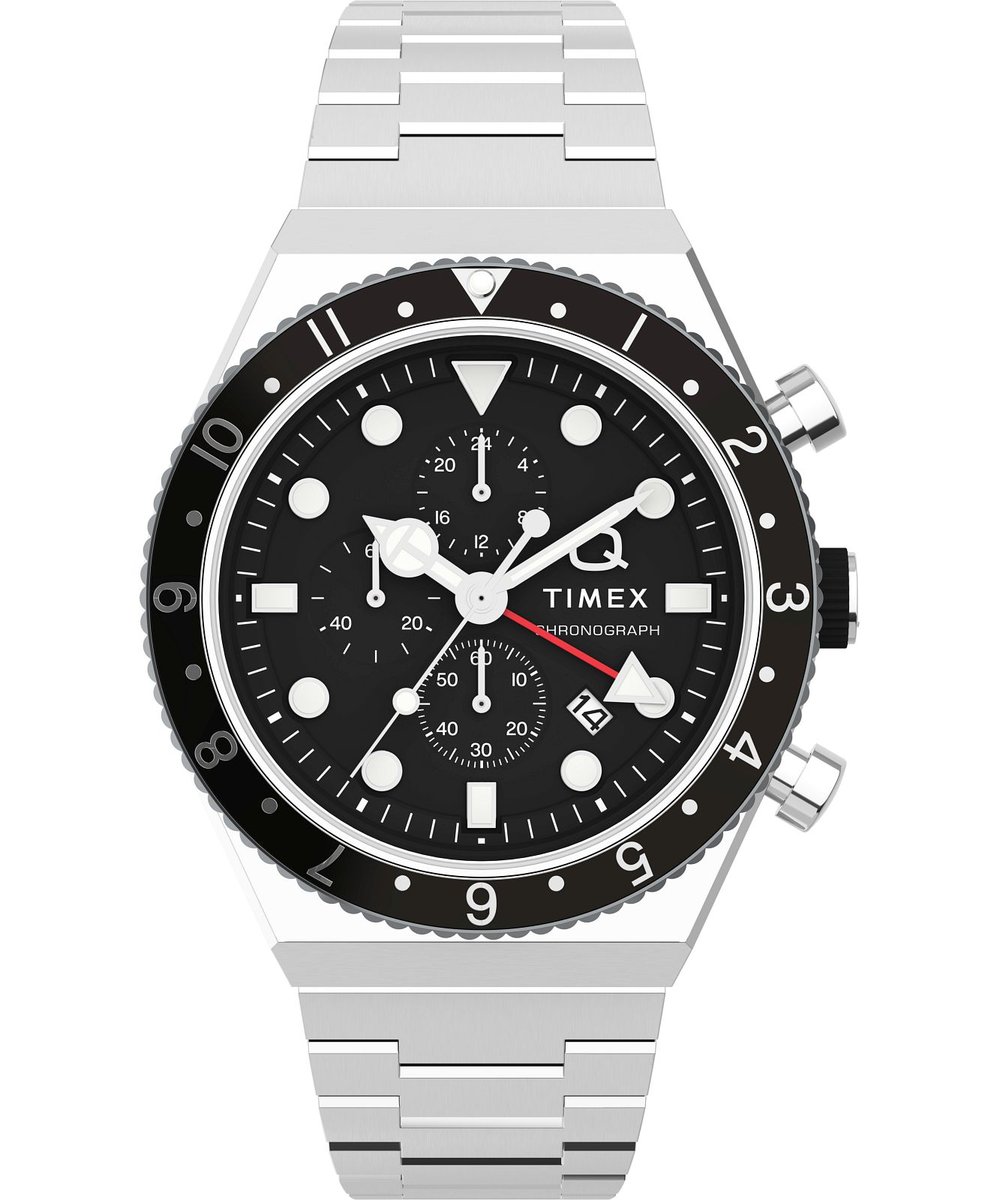 Zegarek męski Timex Lab Q Timex Three Time Zone Chronograph - Timex ... Zegarek męski Timex Lab Q Timex Three Time Zone Chronograph - Timex ...