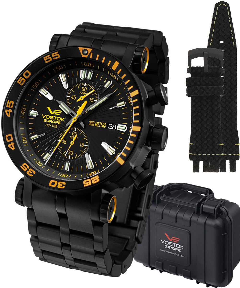 Zegarek Męski Vostok Europe Energia Rocket Chrono Limited Edition + 2 ...