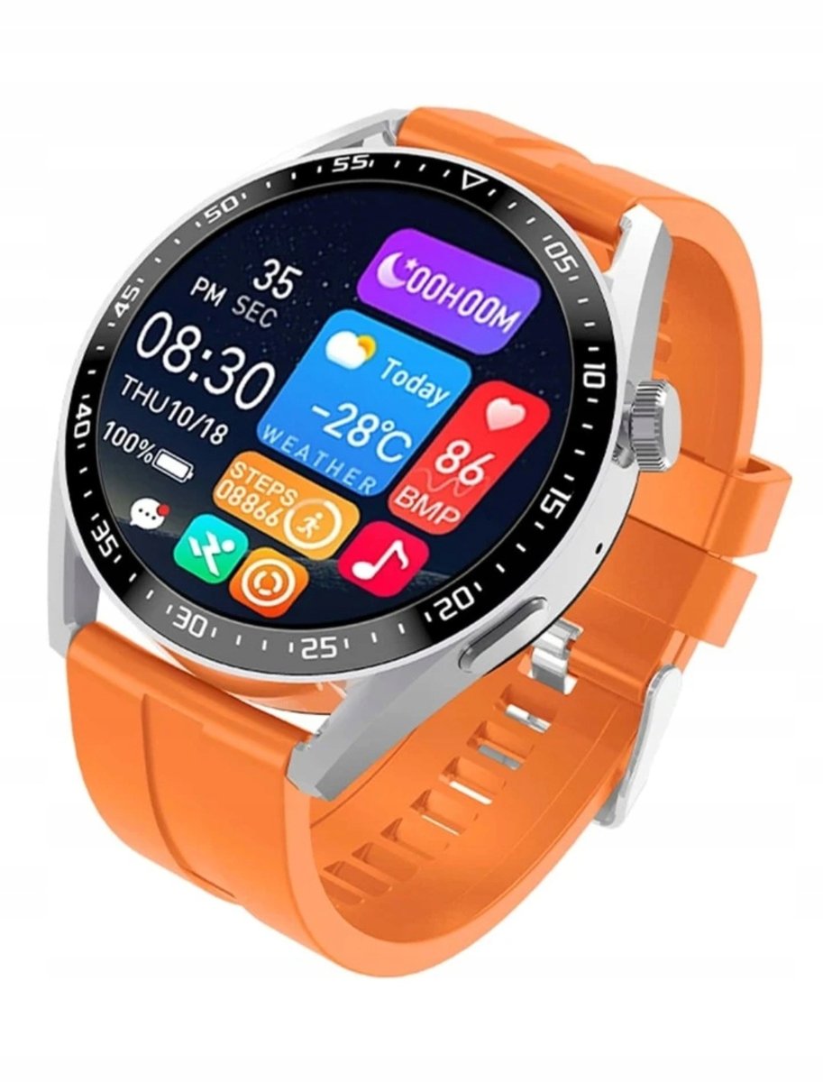 ZEGAREK SMARWATH MĘSKI DAMSKI GM3 PRO AMOLED 360x360 WODOODPORNE ...