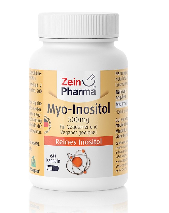 Zein Pharma - Inozytol, Myo-Inositol, 500mg, Suplement diety, 60 kaps ...