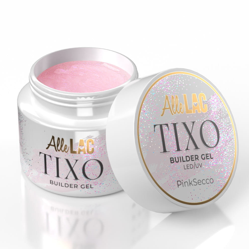 Żel budujący z tiksotropią AlleLac Tixo Builder Gel PinkSecco 45g ...