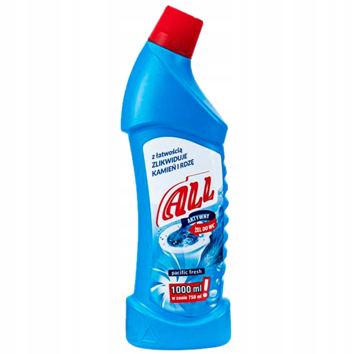 Żel do Toalet WC ALL PACIFIC FRESH 1L CZYSZCZENIE DEZYNFEKCJA WC ...