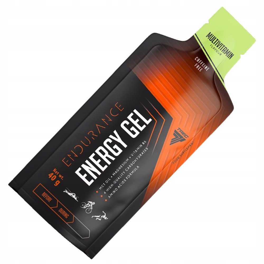 Żel Energetyczny Trec Endurance Energy Gel 40G Poręczny Na Maraton ...