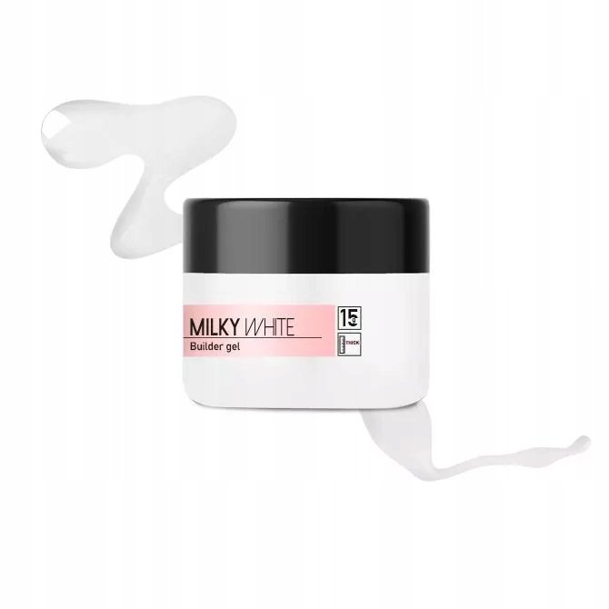 Żel Mistero Milano Simple Shape Milky White 15g | Sklep EMPIK.COM