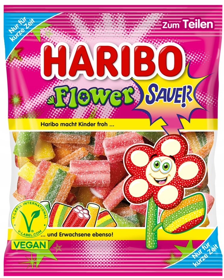 Żelki Flower Sauer Haribo 160 g - Haribo | Sklep EMPIK.COM