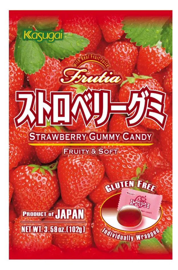 Żelki Kasugai Strawberry Gummy - Inna marka | Sklep EMPIK.COM