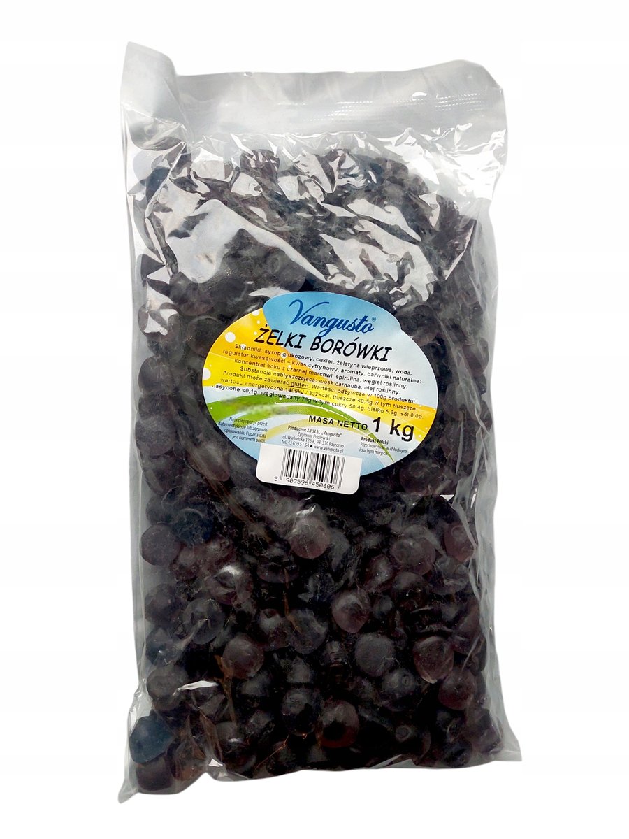 Żelki Vangusto 1000g Borówki - VANGUSTO | Sklep EMPIK.COM