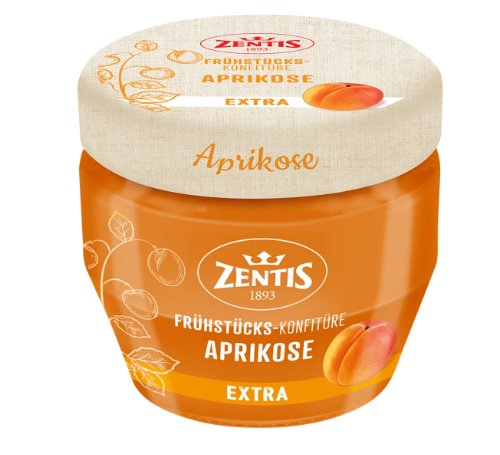 ZENTIS Extra dżem konfitura brzoskwiniowy 230g - Zentis | Sklep EMPIK.COM