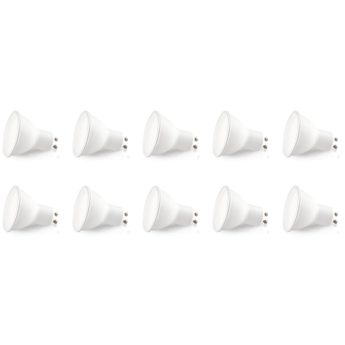 Zestaw 10x Żarówka LED GU10 5W barwa Neutralna Biała 4000K LLS - LLS | Sklep EMPIK.COM
