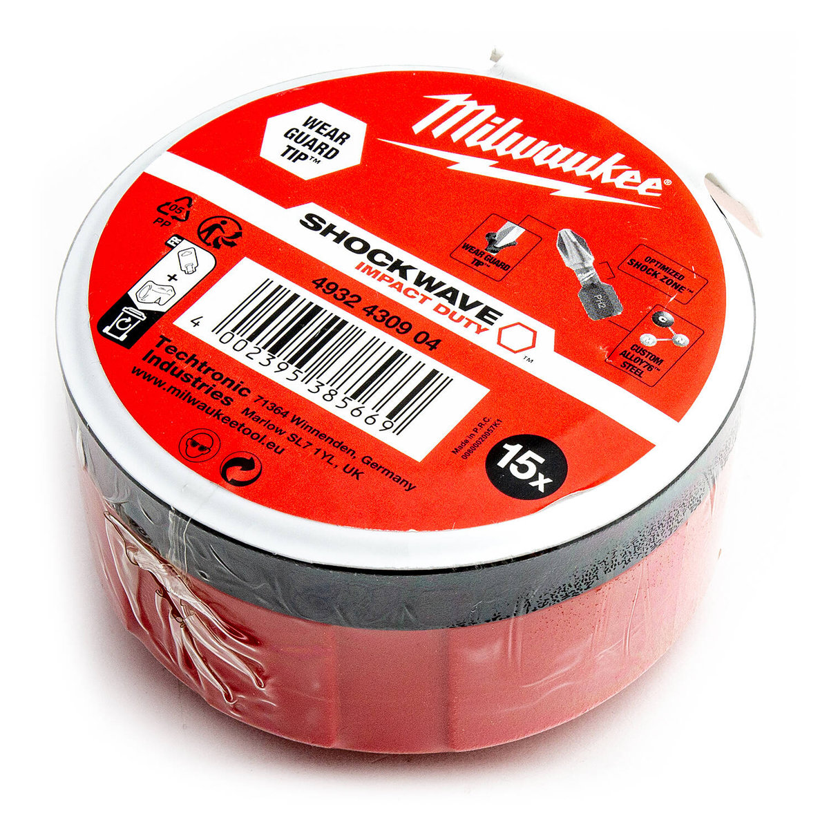 Zestaw 15 bitów Shockwave Milwaukee 4932430904 - Milwaukee | Sklep ...