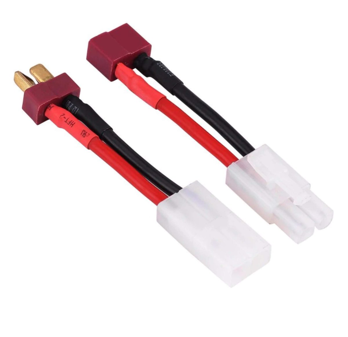 Zestaw 2 adapterów premium Lipo do akumulatora Japonia 13,5 mm wtyczka ...