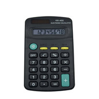 Zestaw 2 kalkulatorów kieszonkowych - przenośny mini kalkulator zasilany bateryjnie, 8-cyfrowy ...