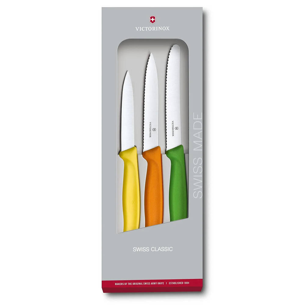 Zestaw 3 noży Swiss Classic Victorinox - wielokolorowy - Victorinox ...