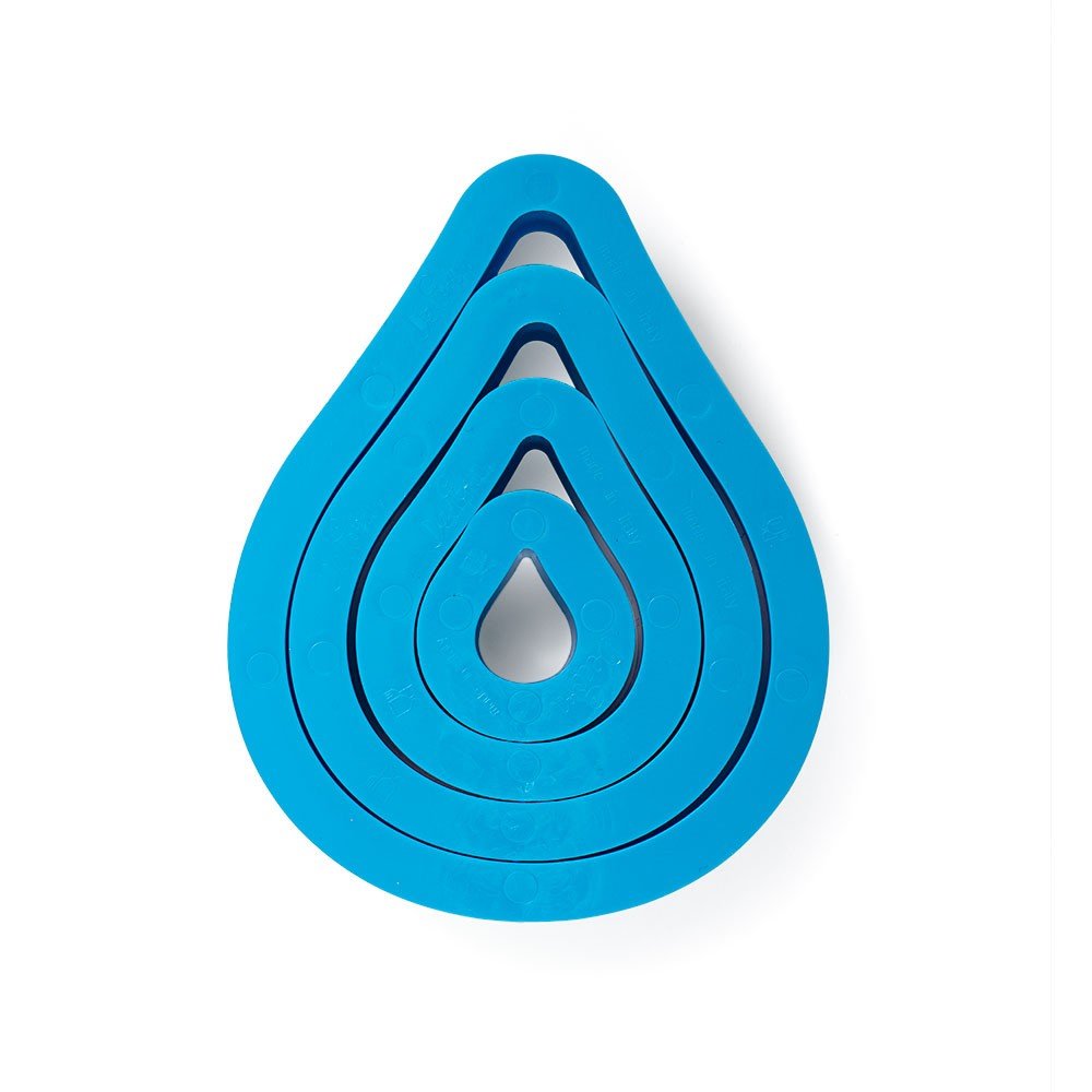 Zestaw 4 plastikowych foremek, kształt kropli, Decora - Decora | Sklep ...