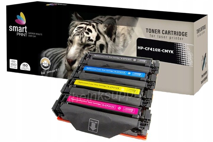 Zestaw 4x Toner Smart-Print do CA/HP CRG046/CF410X CMYK - Smart Print | Sklep EMPIK.COM