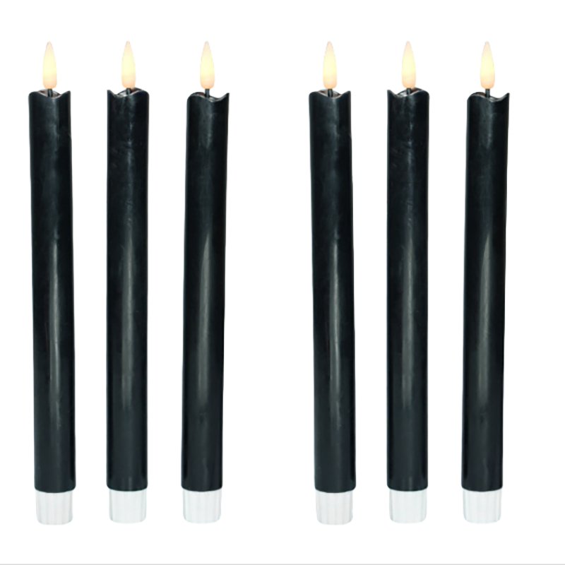 Zestaw 6 Elektronicznych Świec Led Z Realistycznym Efektem Kapiącego ...