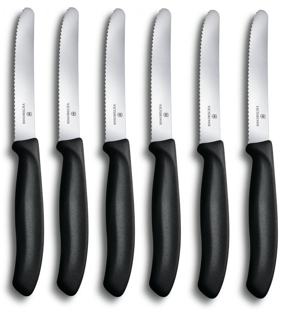 Zestaw 6 nóży uniwersalnych ząbkowanych 6.7833.6 Victorinox ...