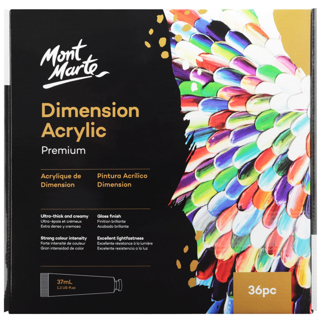 Zestaw Akryli Dimension Mont Marte 36x37ML - Mont Marte | Sklep EMPIK.COM