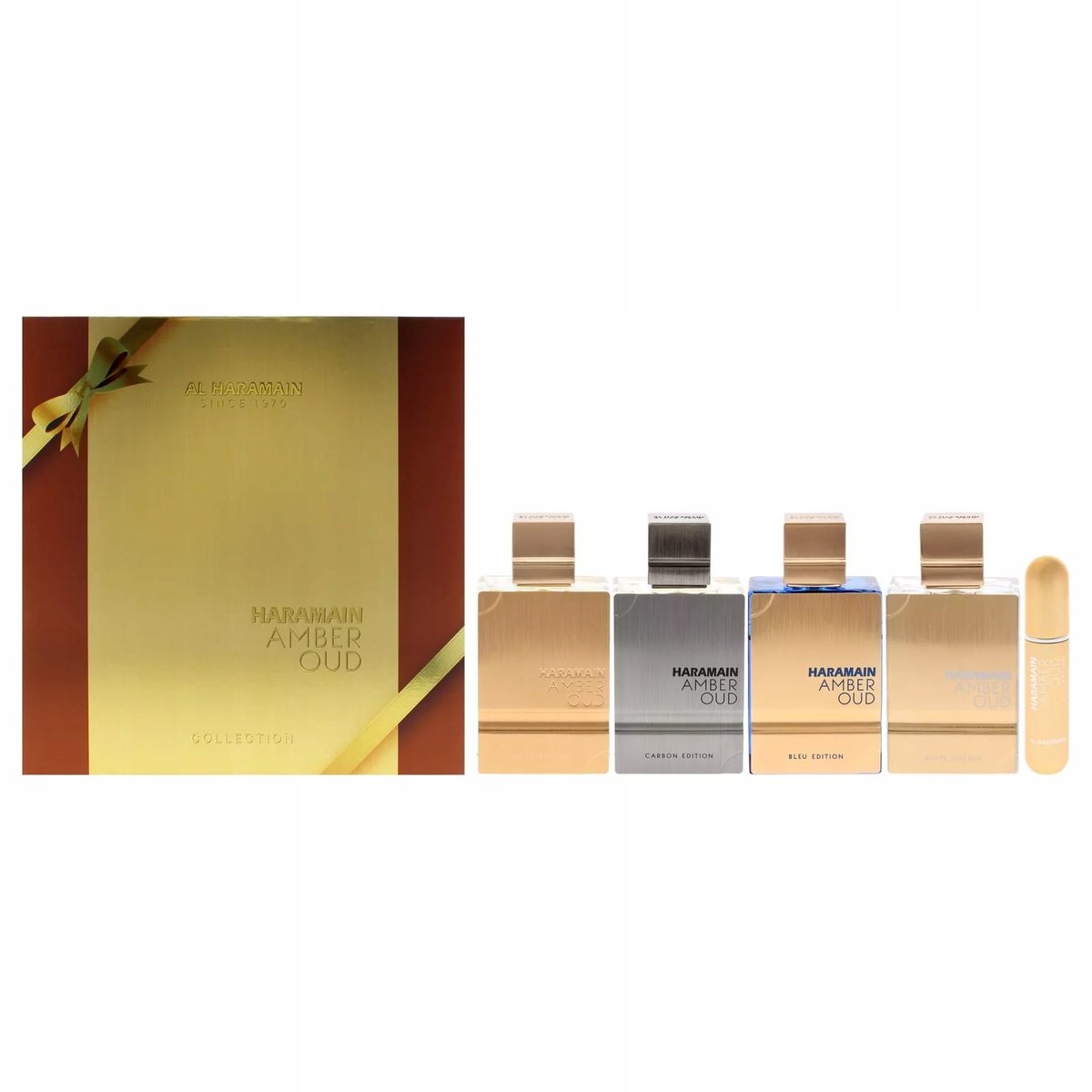 Zestaw Al Haramain Amber Oud Collection 4 x 60ml - Amber Oud Gold ...