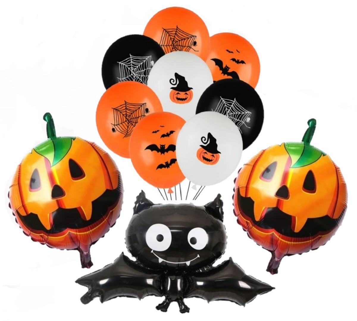 Zestaw Balonów Balon Halloween Dynia Nietoperz 11 Szt - Hopki ...
