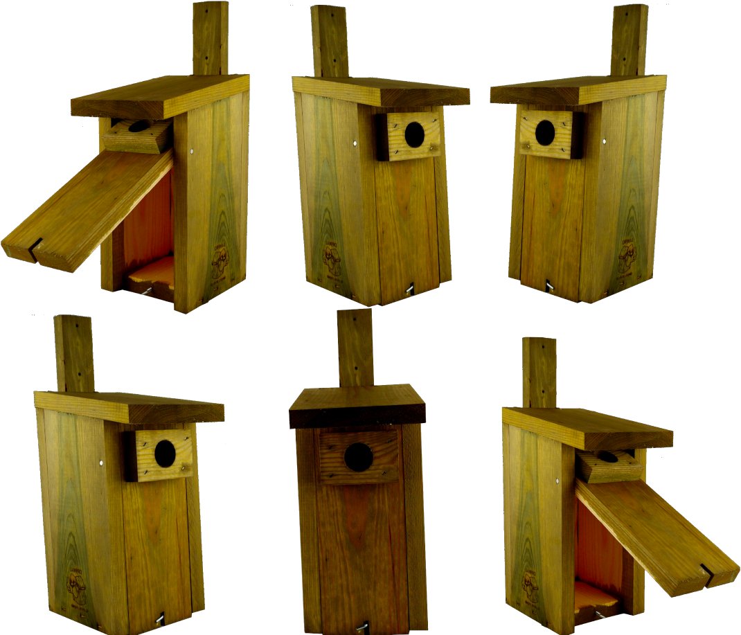 Zestaw budek lęgowych dla ptaków typ A A1 6 szt - Inna marka | Sklep ...