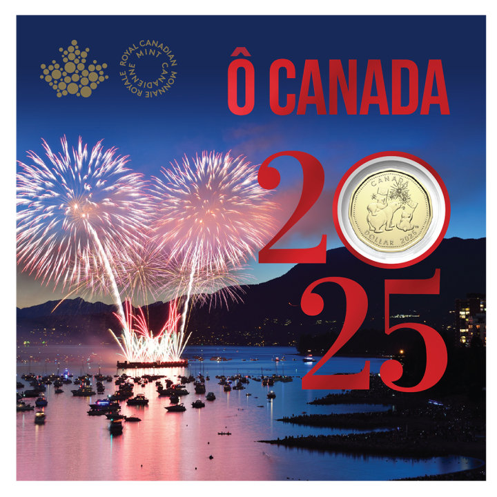 Zestaw Canada: O Canada 5 monet 2025 - The Royal Canadian Mint | Sklep ...