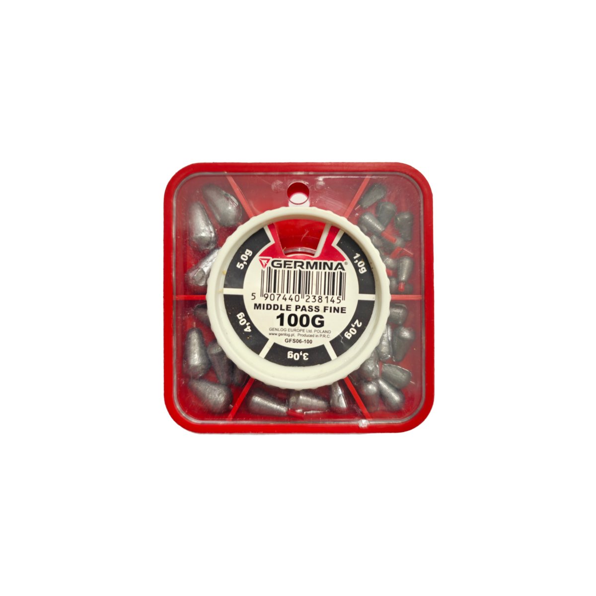 Zestaw Ciężarków Łezki GERMINA Middle Pass Fine 100g - Germina | Sport Sklep EMPIK.COM