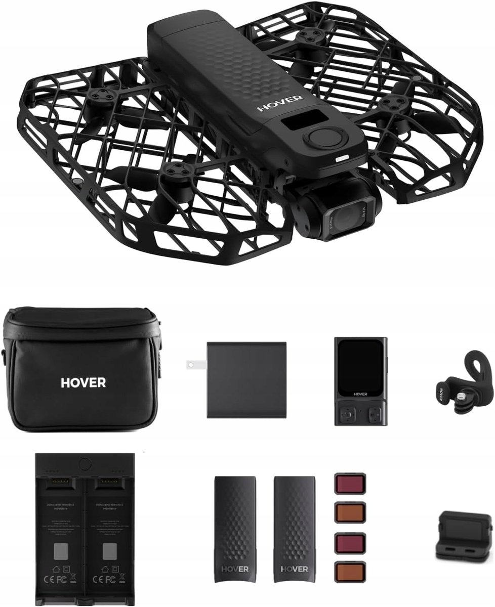 ZESTAW Cycling Combo HOVERAir X1 PROMAX 8K dron z kamerą 42 km/h 10 ...