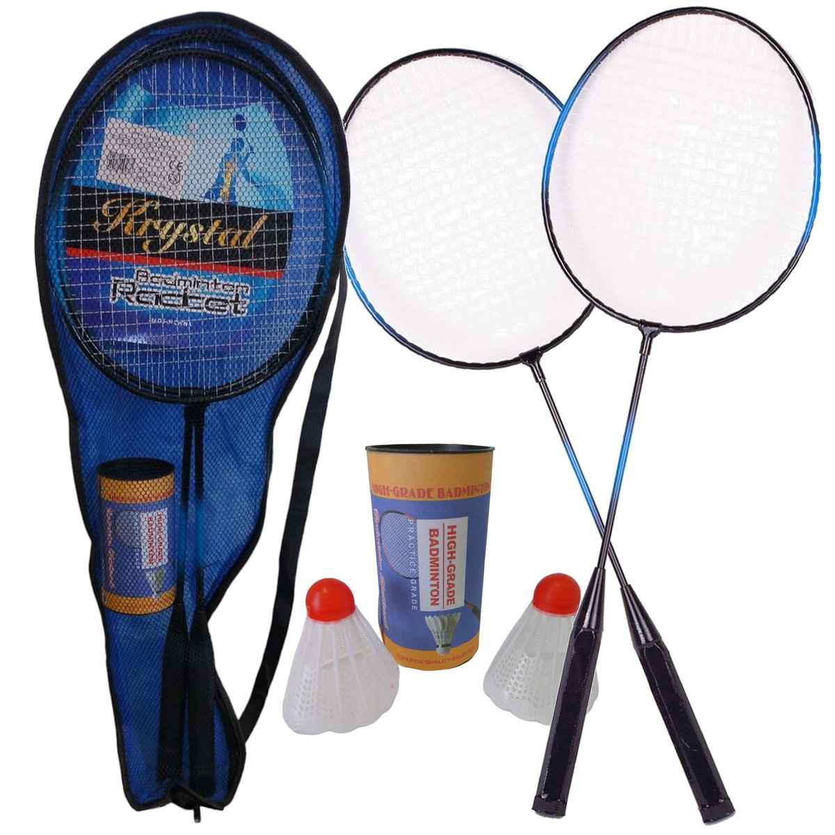 Zestaw do gry w badmintona paletki rakietki lotki badminton BABINGTON ...
