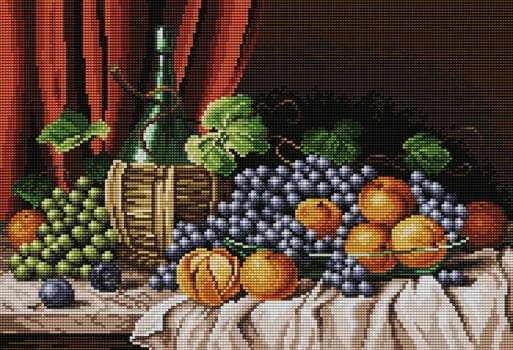 Zestaw do haftu krzyżykowego martwa natura (7053) - Inna marka | Sklep EMPIK.COM