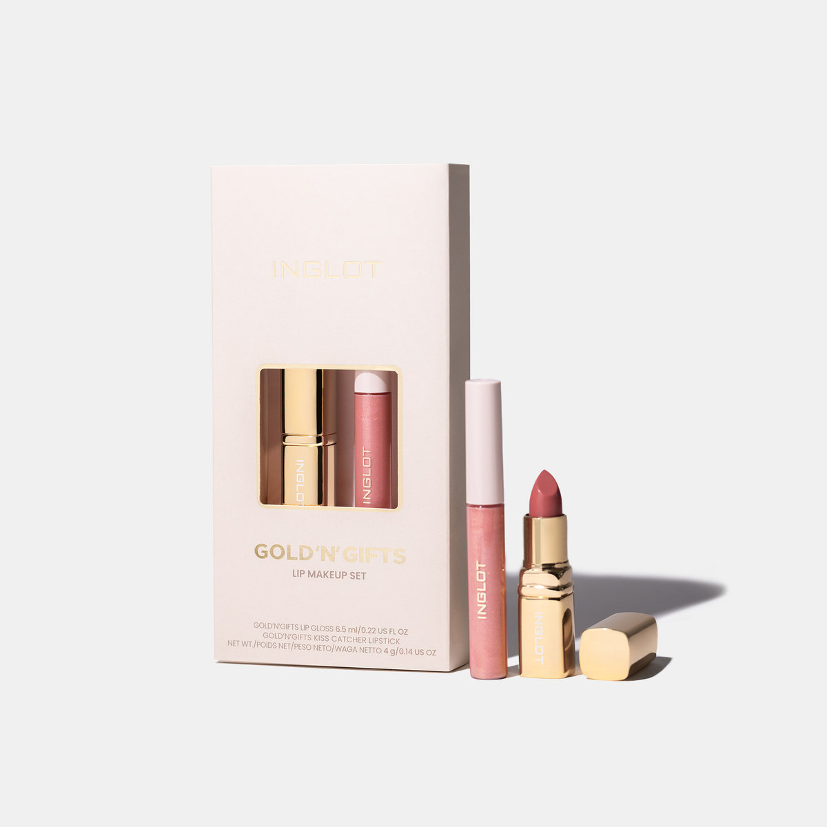 Zestaw do makijażu ust Gold’n’Gifts INGLOT | Sklep EMPIK.COM