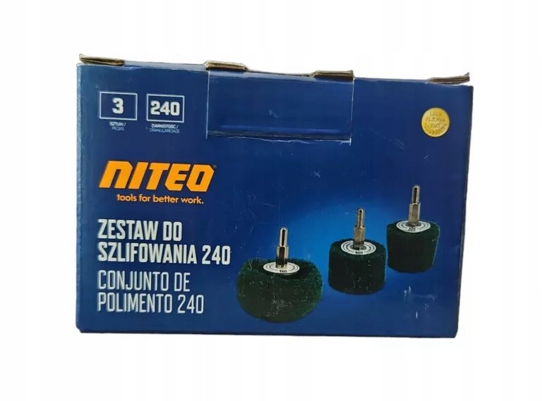 ZESTAW DO SZLIFOWANIA 240 NITEO model: 2PS0094-24 - Niteo | Sklep EMPIK.COM