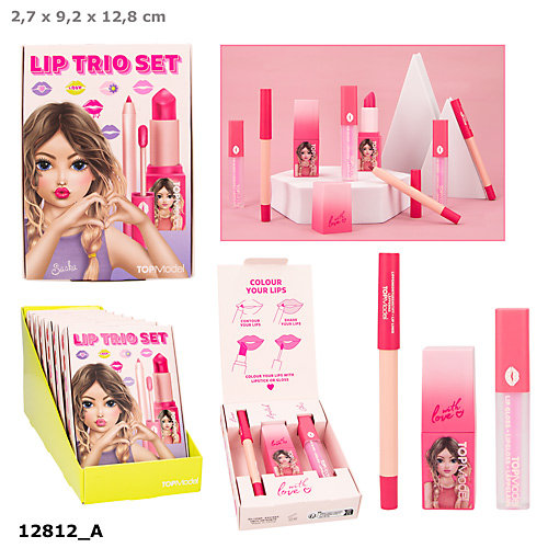 Zestaw Do Ust Lip Trio Top Model Beauty Me 12812A | Sklep EMPIK.COM